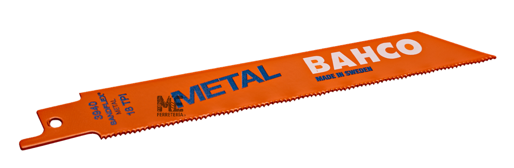 Dos hojas para sierra sable Bimetálica Bahco - M&E Ferretería