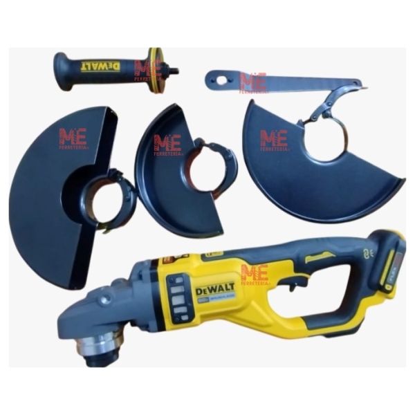 Esmeril angular 7" y 9" 60 Volt Dewalt DCG460B-B2 - M&E Ferretería