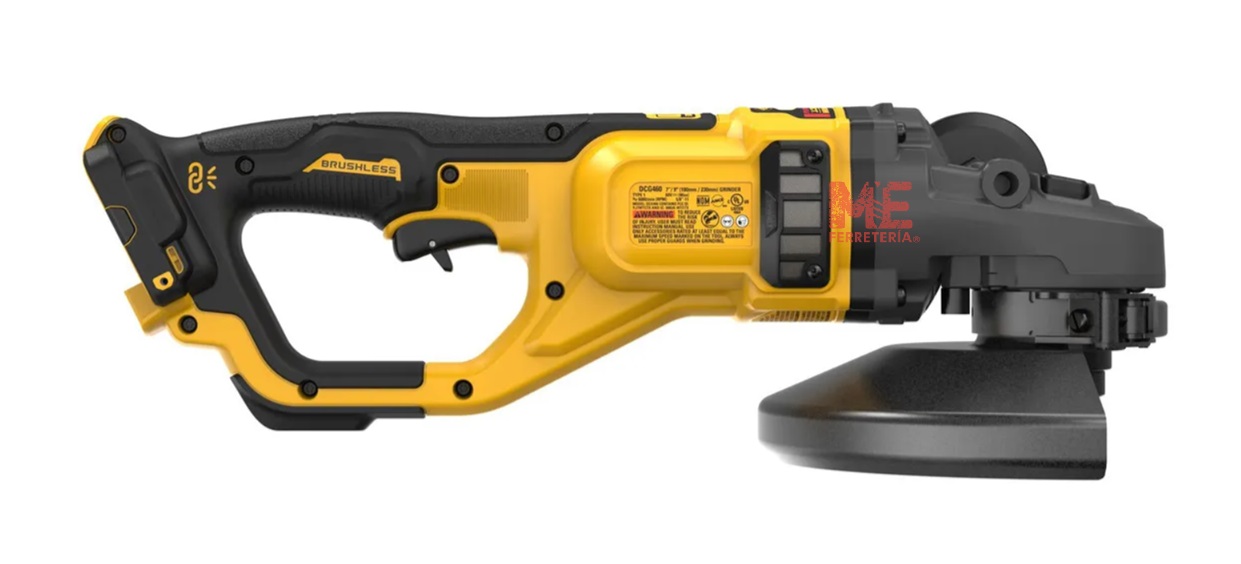 Esmeril angular 7" y 9" 60 Volt Dewalt DCG460B-B2 - M&E Ferretería